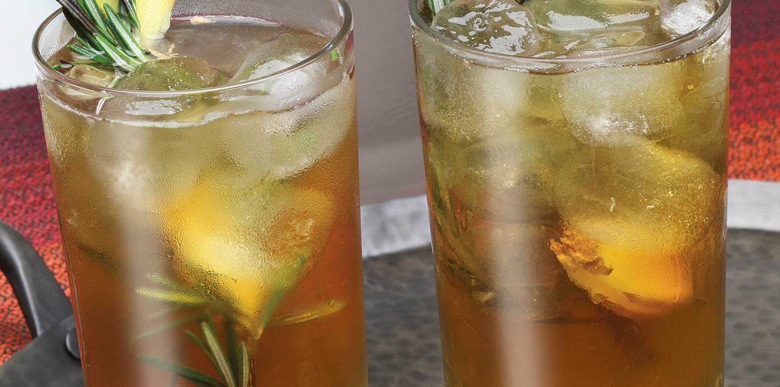 Rosemary-Ginger Iced Green Tea – Capresso