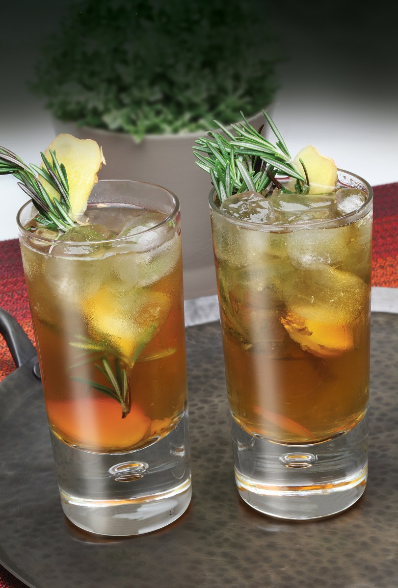 Rosemary-Ginger Iced Green Tea – Capresso